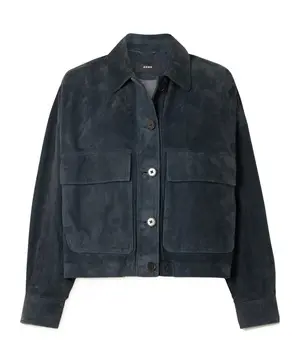 ARMA Suede Cropped Jacket