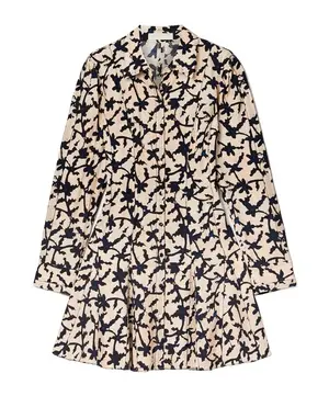 Ulla Johnson Printed Crepe Mini Dress - No