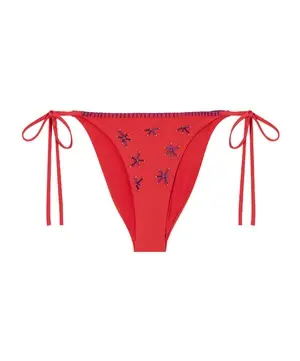 Staud Side Tie Bikini Bottoms