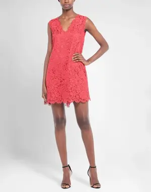 Dolce & Gabbana Lace V-neck Sleeveless Dress