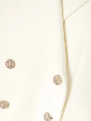 Alessandra Rich Double-breasted Wool Blazer
