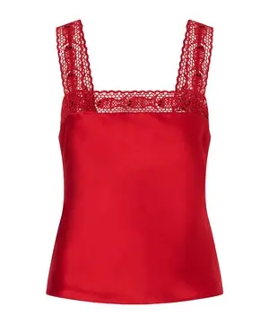 Staud Veronica Vest - Red