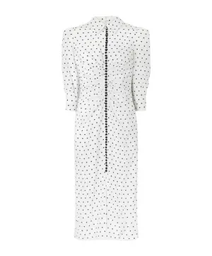 Carolina Herrera Polka-dot Dress