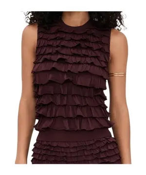Ulla Johnson Sleeveless Vest - Claret