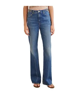 Ulla Johnson Colette Embellished High-rise Straight-leg Jeans