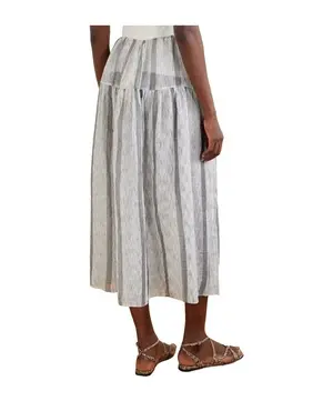 Ulla Johnson Almia Striped Cotton Coverup