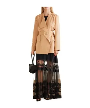 Ulla Johnson Zehra Belted Cotton Blazer