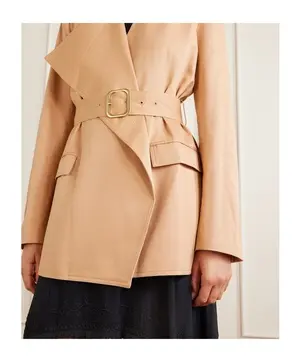 Ulla Johnson Zehra Belted Cotton Blazer