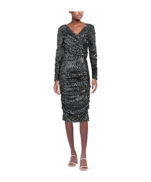 Dolce & Gabbana Sequin Midi Dress
