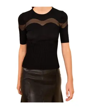 Ulla Johnson Ayla Short Sleeve Top