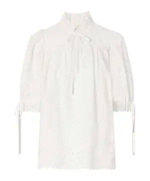 Ulla Johnson Cotton-blend Broderie Anglaise Shirt - No