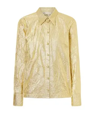 Tory Burch Crushed Silk Shirt