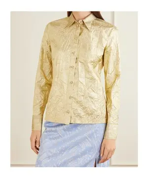 Tory Burch Crushed Silk Shirt