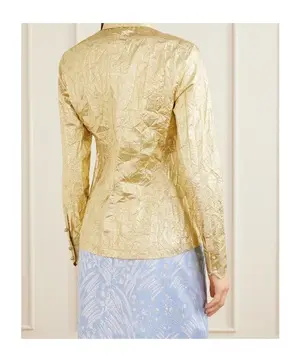 Tory Burch Crushed Silk Shirt