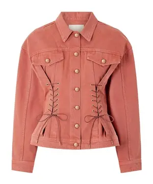 Ulla Johnson Lace-up Detail Tailored Jacket