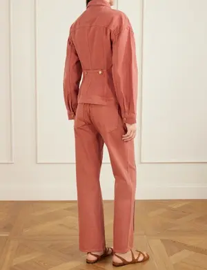 Ulla Johnson Lace-up Detail Tailored Jacket