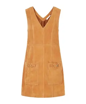 Ulla Johnson Suede Mini Dress