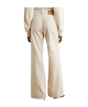 HAIKURE Cotton Corduroy Wide-leg Pants