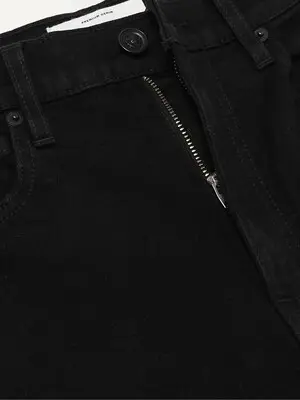 SLVRLAKE High-rise Wide-leg Organic Jeans