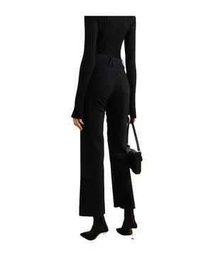 SLVRLAKE High-rise Wide-leg Organic Jeans