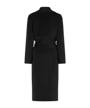 Alberta Ferretti Long Sleeved Belted Coat
