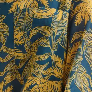 ERES Tropical Print Long-sleeve Mini Shirt Dress
