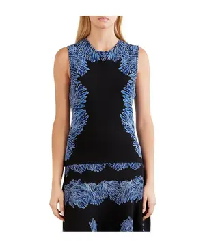 Ulla Johnson Aylin Knit Jacquard Top
