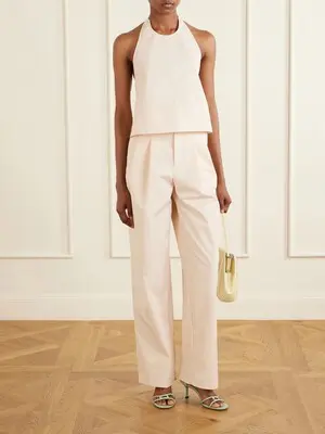 Wardrobe.NYC Pleated Wide-leg Trousers