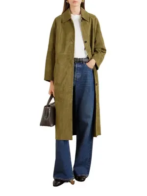 ARMA Suede Long Coat