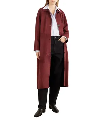ARMA Suede Long Coat