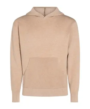 Canali Kangaroo-pocket Hooded Sweater