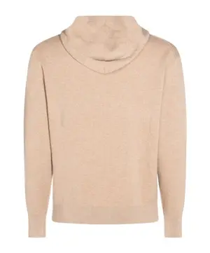 Canali Kangaroo-pocket Hooded Sweater