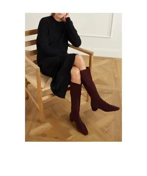 AQUAZZURA Suede Knee-high Boots