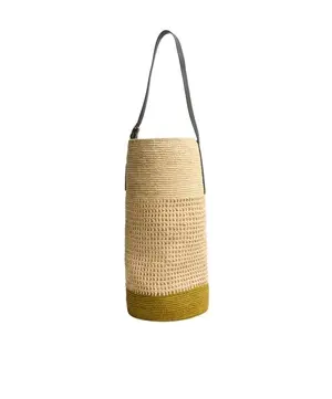Khaite Woven Bucket Bag