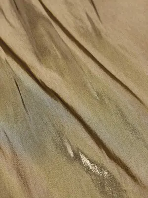 SELF-PORTRAIT Metallic Maxi Slip Dress