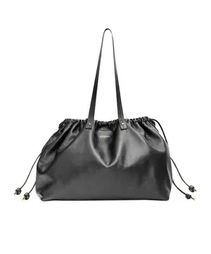 Isabel Marant Étoile Leather Drawstring Tote
