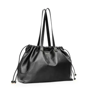 Isabel Marant Étoile Leather Drawstring Tote