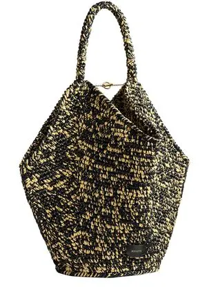 Khaite Woven Shopper Tote
