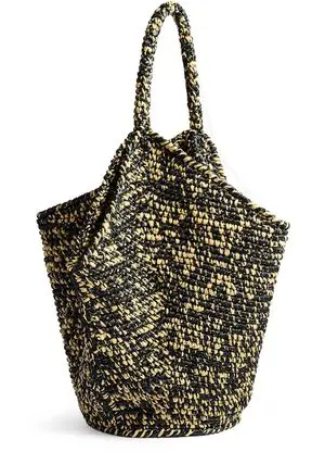 Khaite Woven Shopper Tote