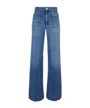 Victoria Beckham Alina Jeans - Light Blue