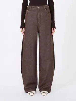 Sportmax Multi-pocket Wide-leg Jeans