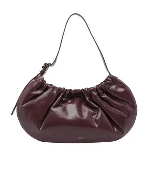 A.p.c. Logo-lettering Handbag - Red