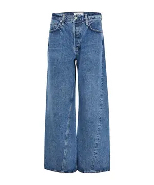 AGOLDE High Waisted Wide Leg Jeans