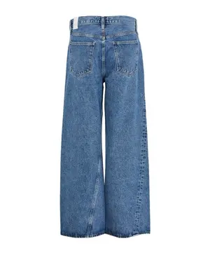 AGOLDE High Waisted Wide Leg Jeans