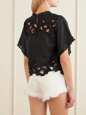 Isabel Marant Étoile Relda Openwork Shirt
