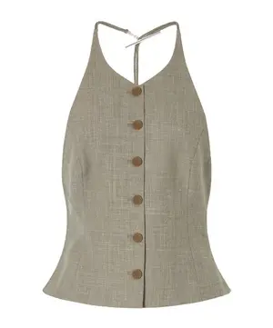 Christopher Esber Sleeveless Vest - Grey