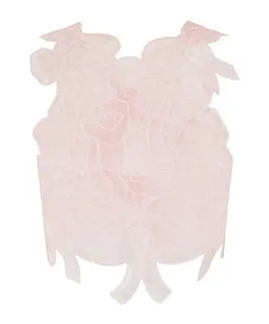 Cecilie Bahnsen Sheer Tulle Camisole With Bow Detailing - No