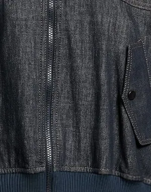 Brunello Cucinelli Long-sleeved Denim Jacket
