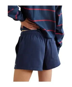 SPORTY  RICH Sporty & Rich Yale Athletic Sweat Shorts