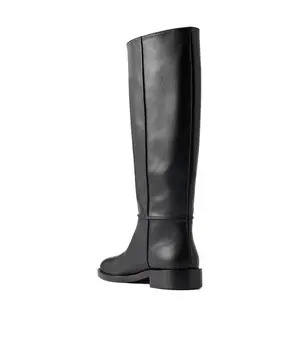 GIANVITO ROSSI Riding Leather Knee-height Boots